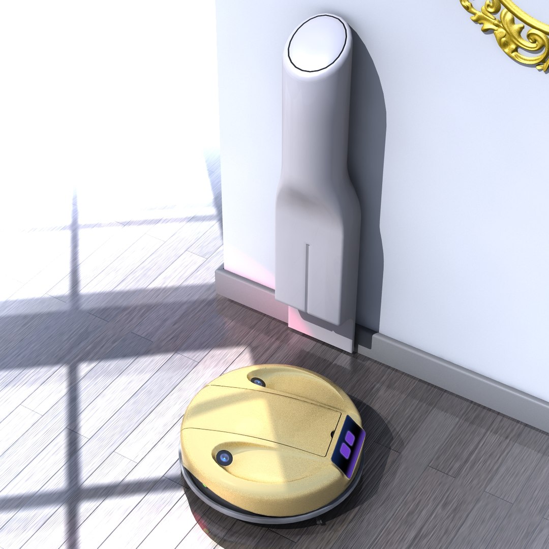 Cleaning Robot 3D - TurboSquid 1344190
