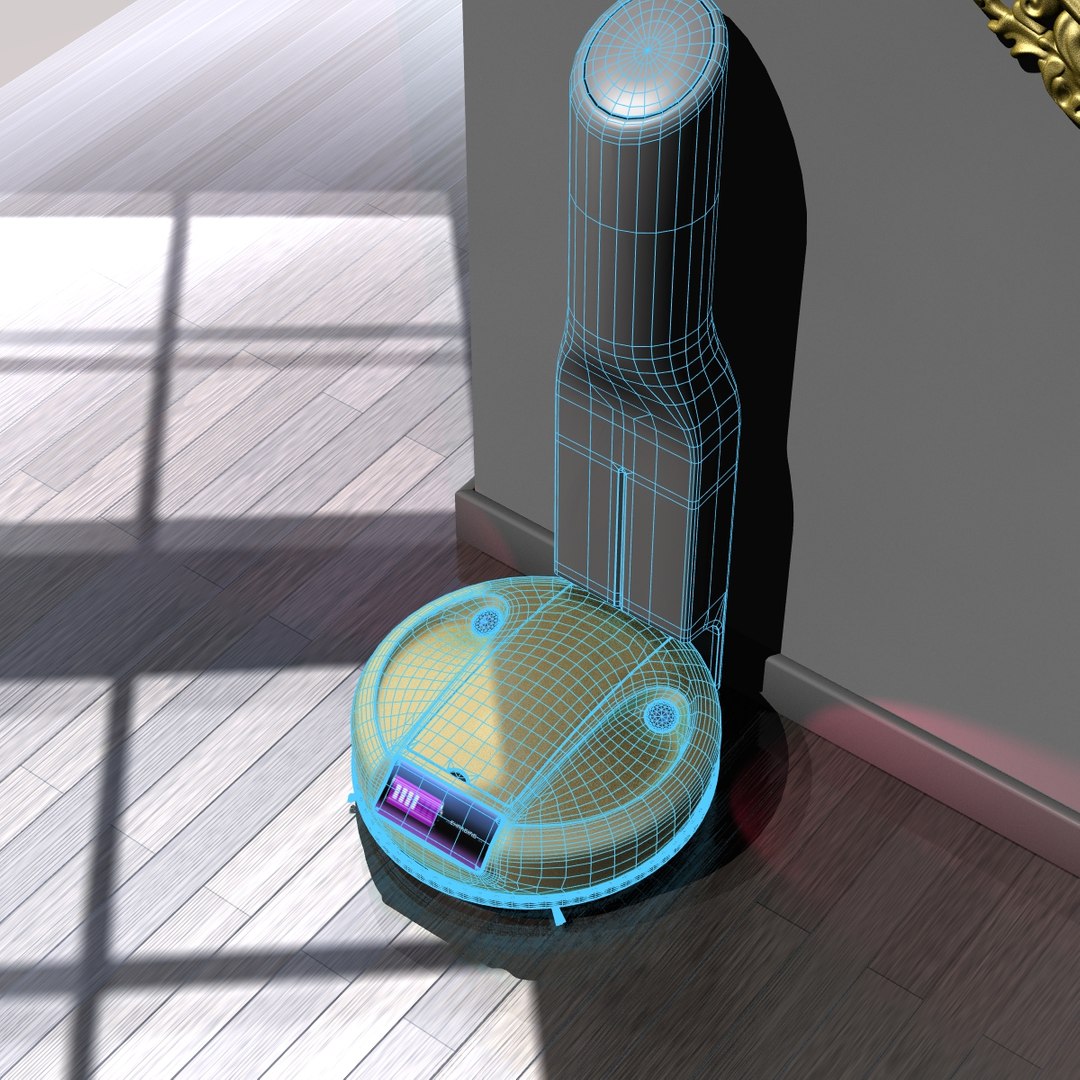 Cleaning Robot 3D - TurboSquid 1344190