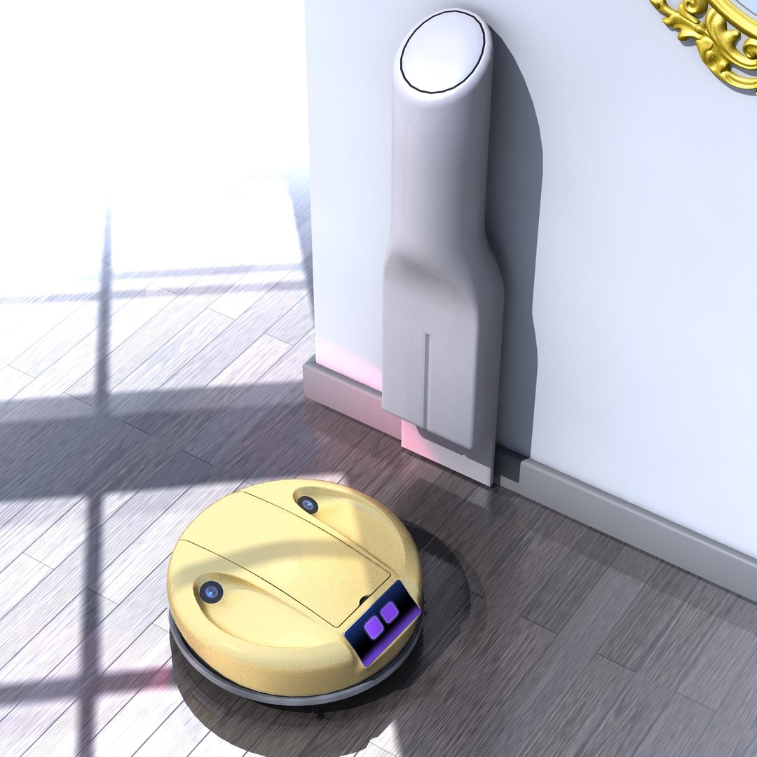 Cleaning Robot 3D - TurboSquid 1344190