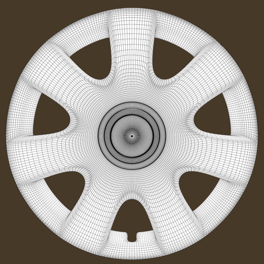 Free 3D Wheel Hubcap - TurboSquid 1683292