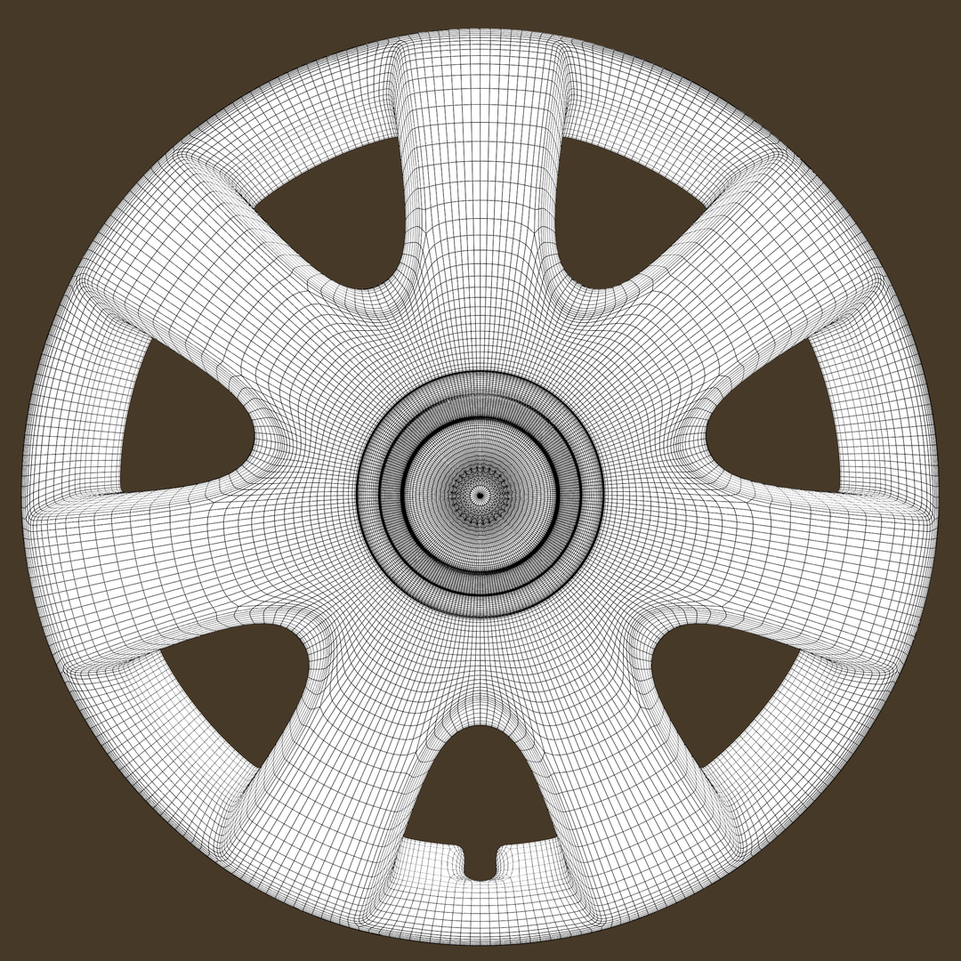 Free 3D wheel hubcap - TurboSquid 1683292