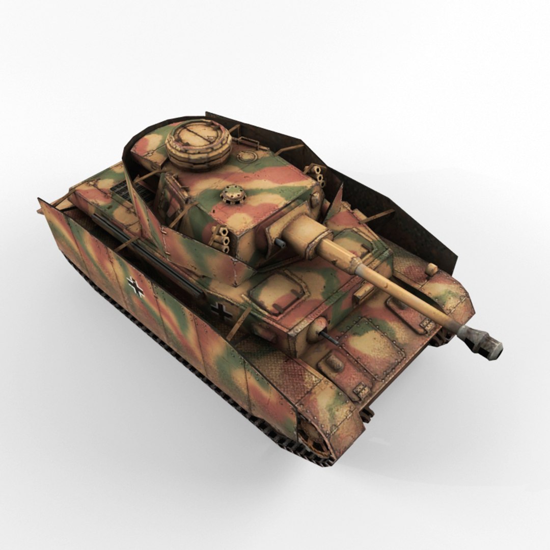 3d Model Pz 4h