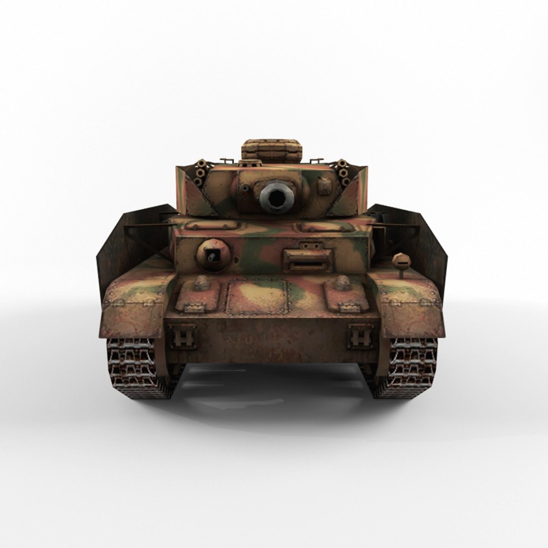 3d Model Pz 4h