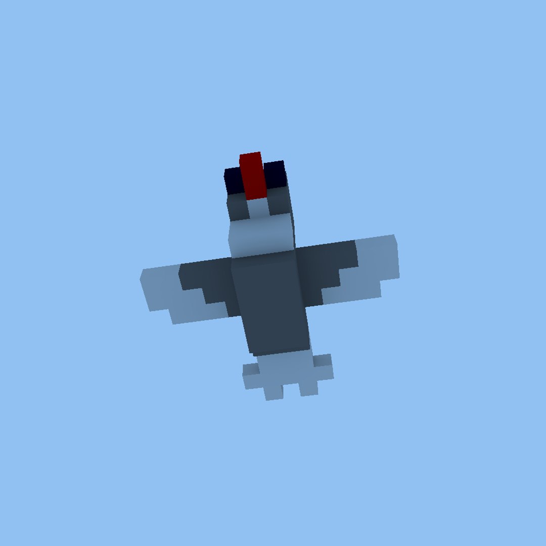 Free 3D Bird Voxel Art Model - TurboSquid 1583887