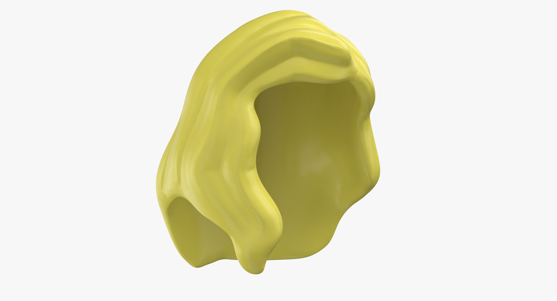 Lego Hair 3D Model - TurboSquid 1396909