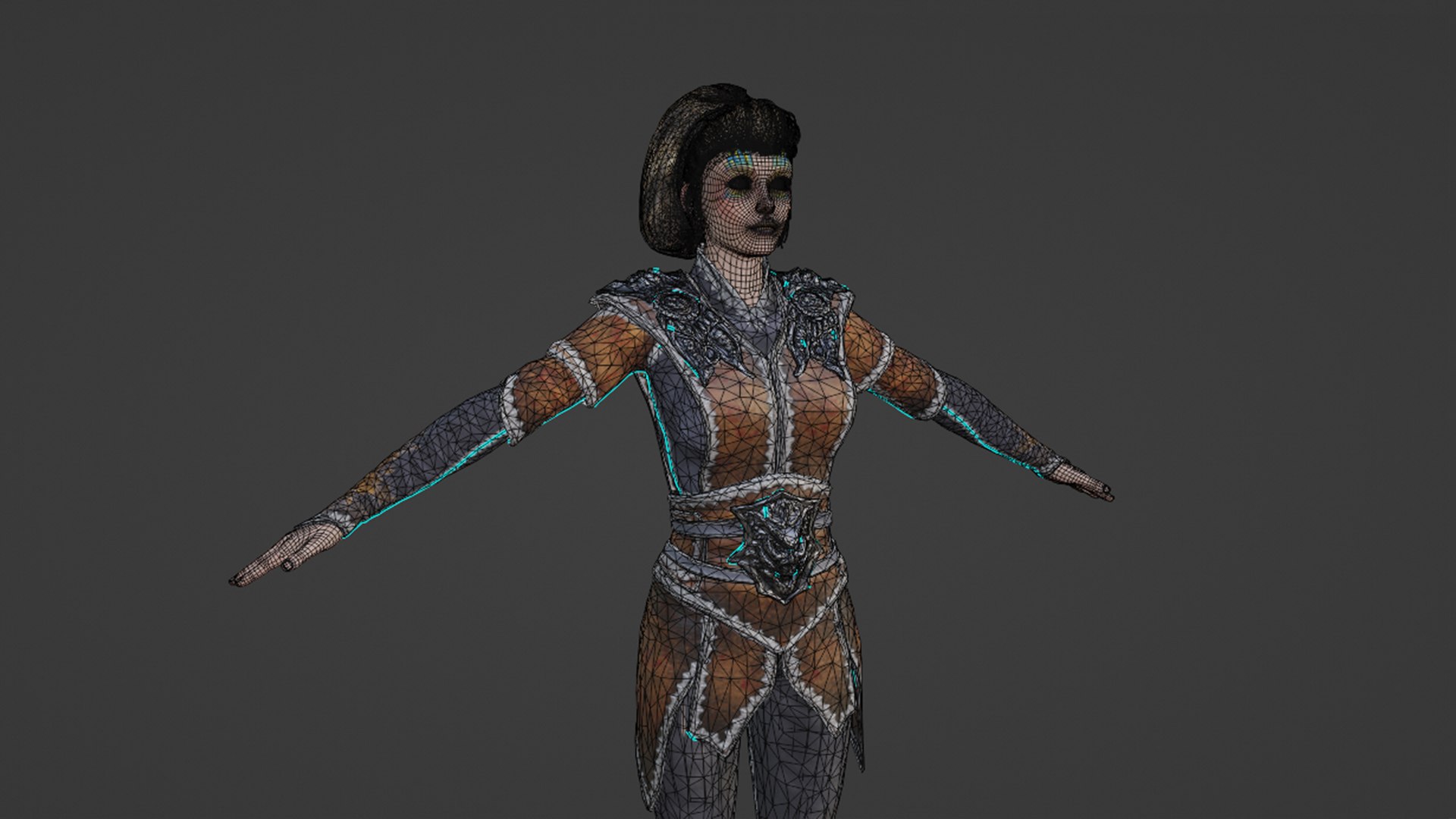 Realistic Rigged Priencess Action Girl-Emma Character 3D Model 3D Model ...