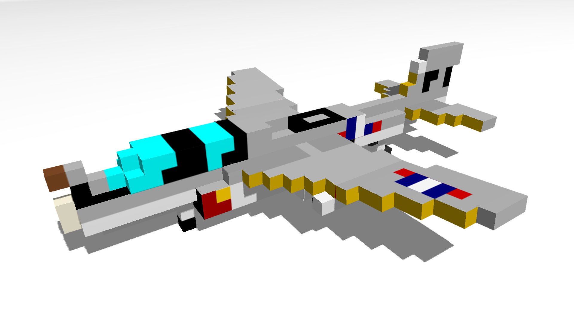 EA6B Prowler - pixelated 3D model - TurboSquid 1920627