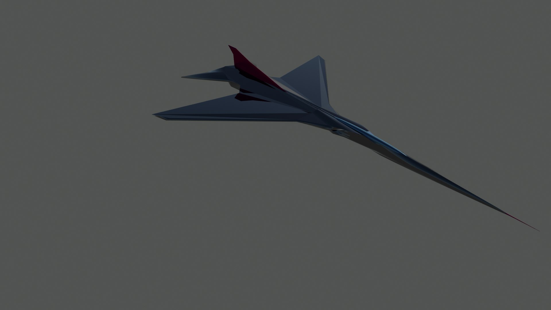 3d Model Airjet Interceptor Jet Fighter