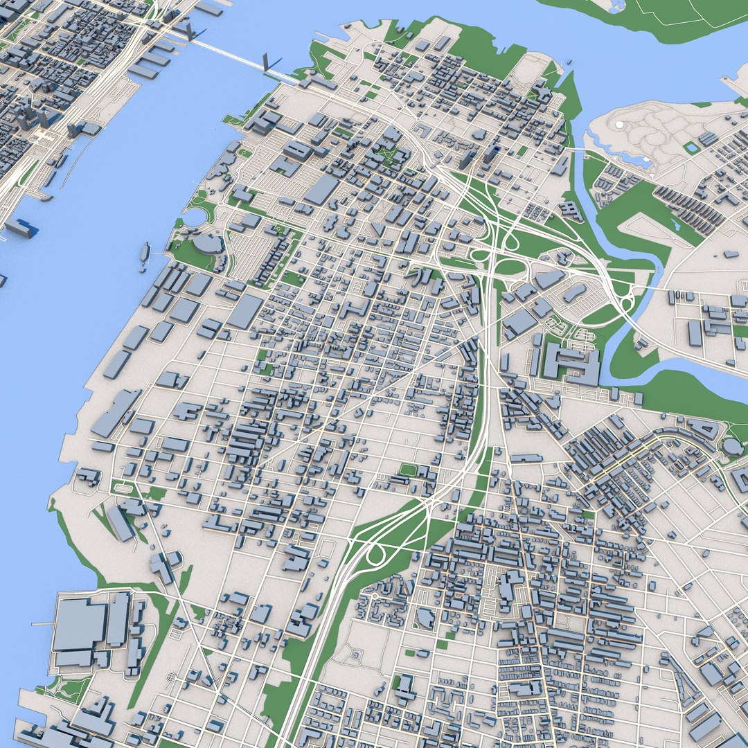 3D Philadelphia City Pennsylvania United States - TurboSquid 2315380