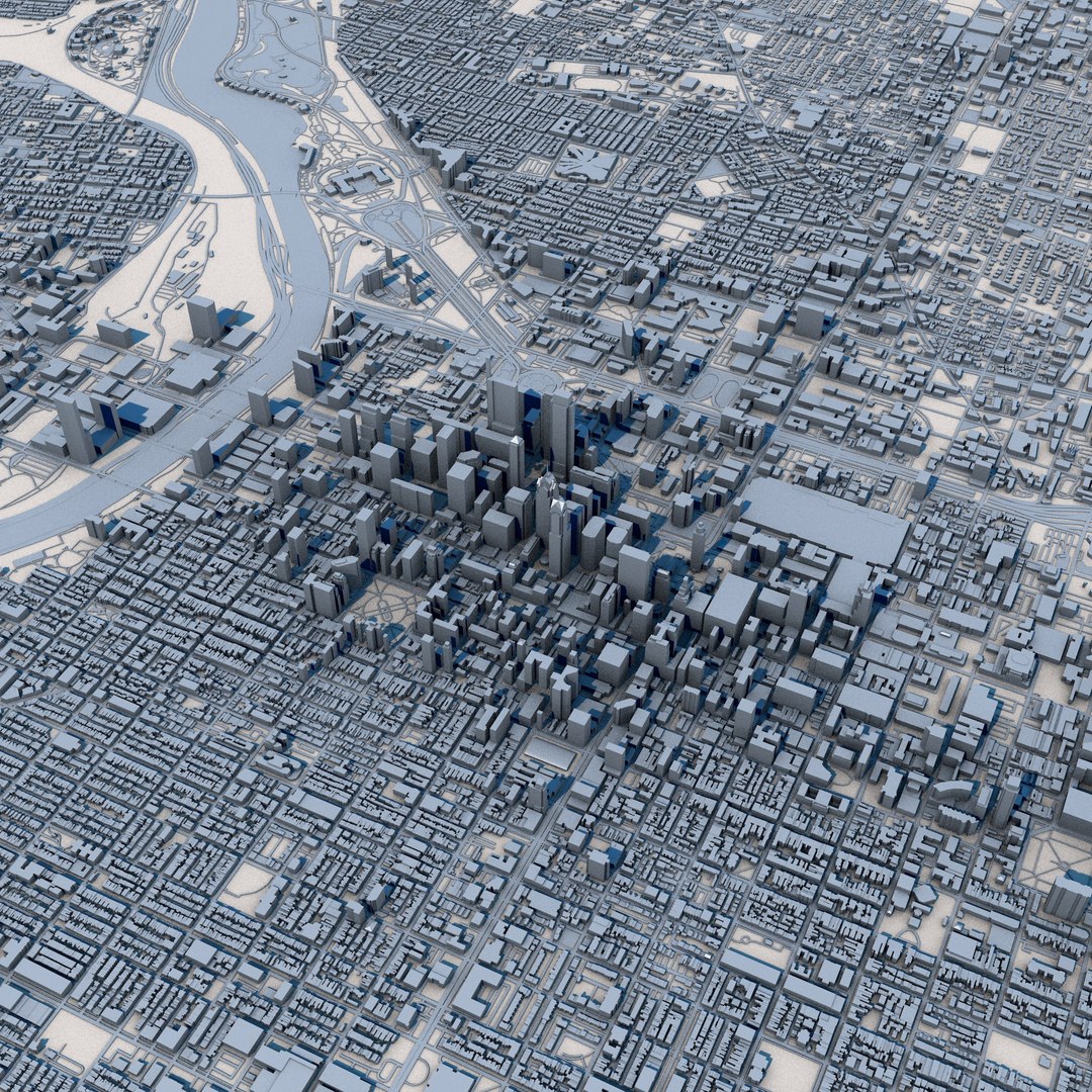 3D Philadelphia City Pennsylvania United States - TurboSquid 2315380