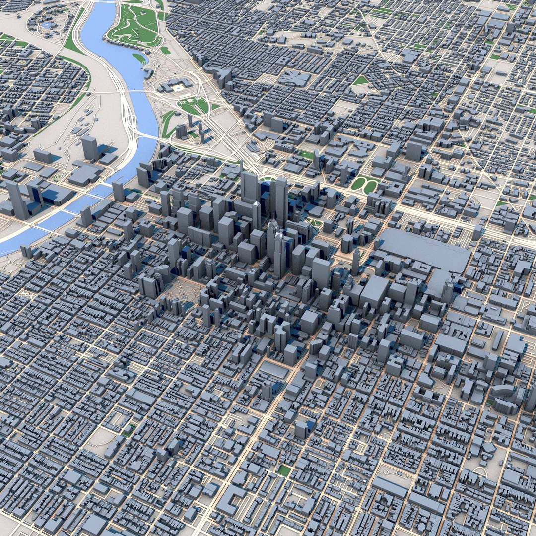 3D Philadelphia City Pennsylvania United States - TurboSquid 2315380