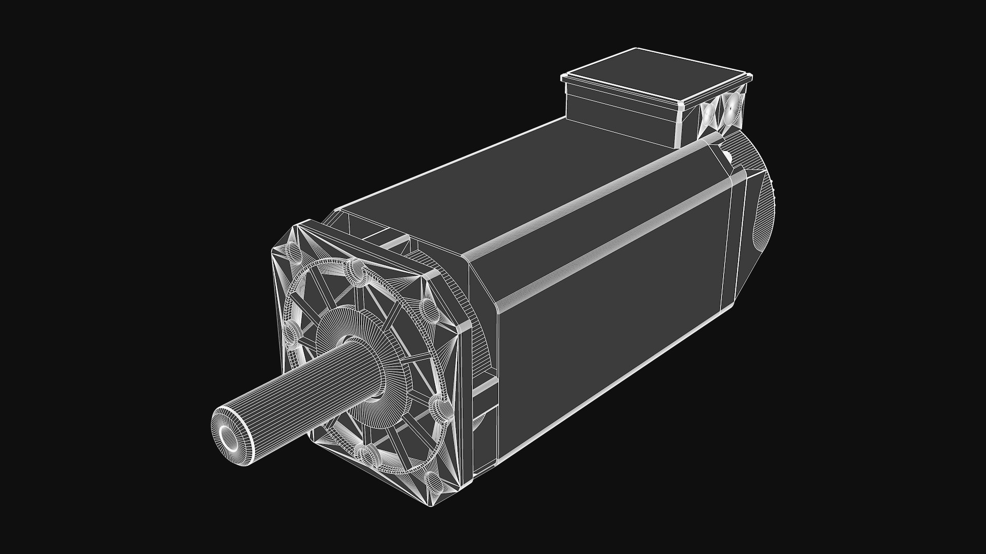 3D Model SPINDLE MOTOR - TurboSquid 2082318