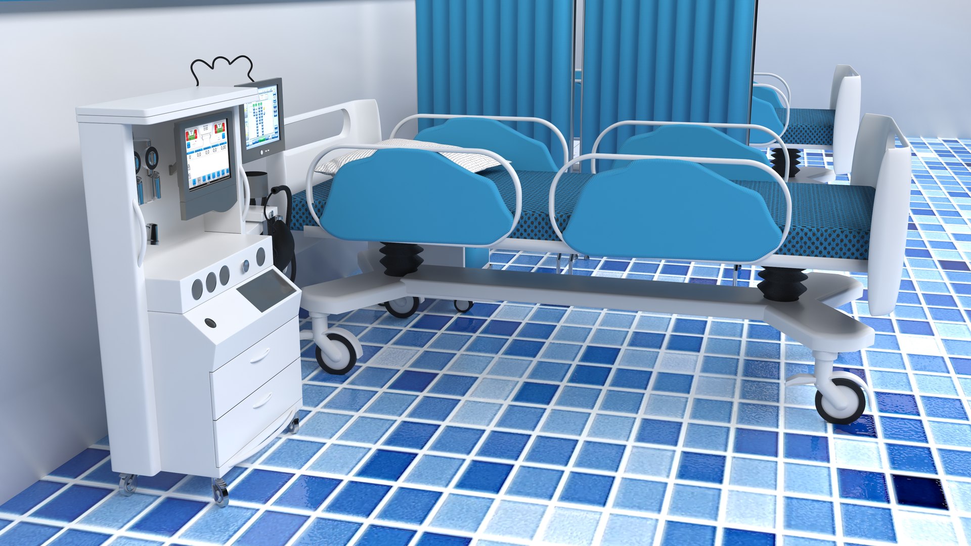 Dialysis Center Model - TurboSquid 2140230