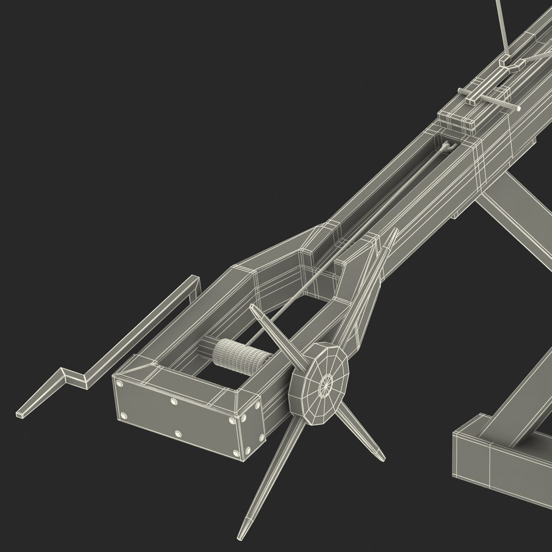 Roman Light Ballista 3d Model