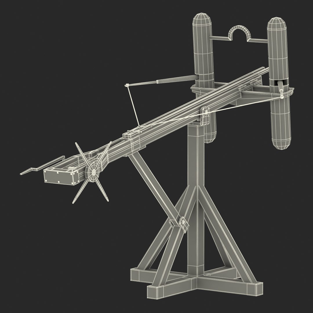 Roman Light Ballista 3d Model