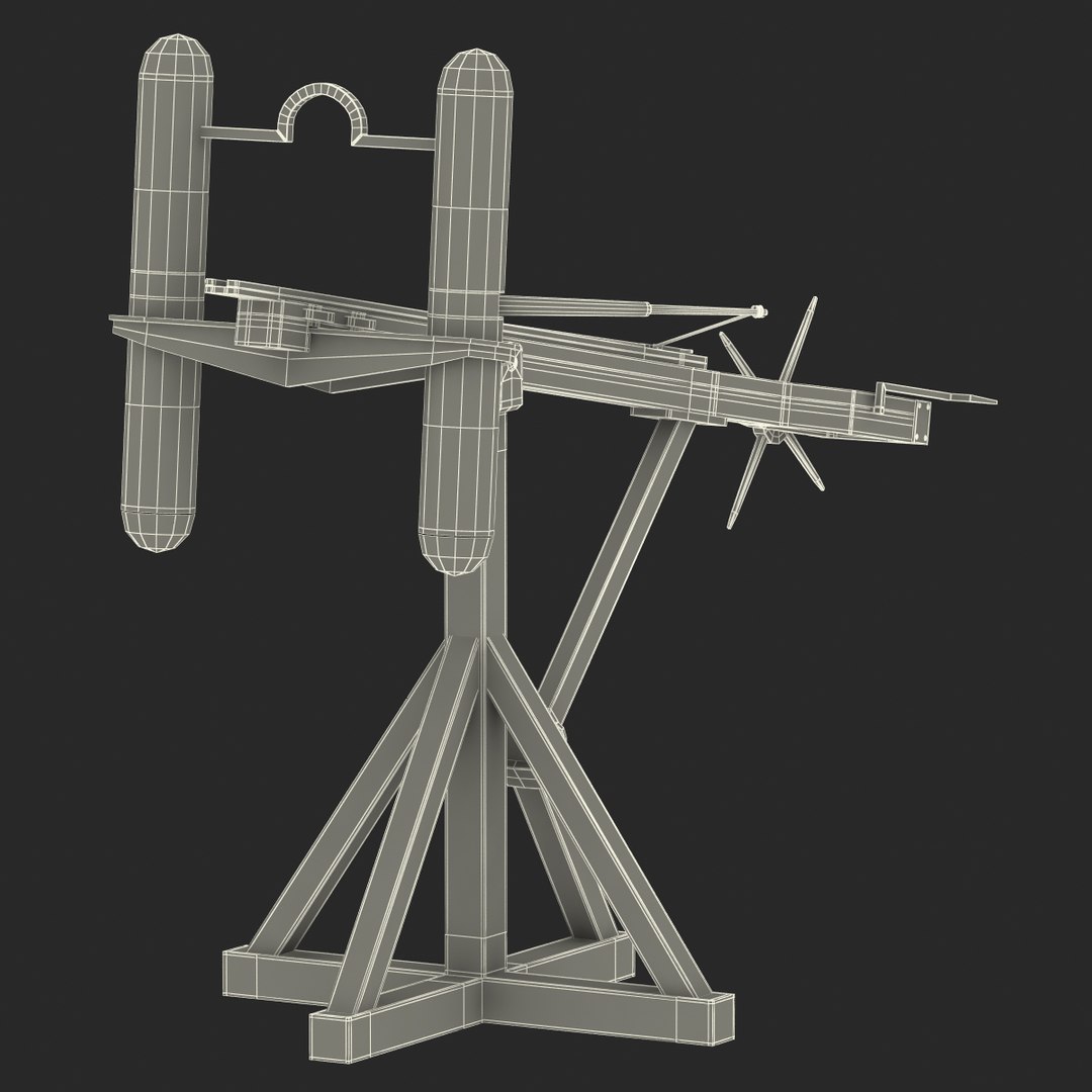 Roman Light Ballista 3d Model