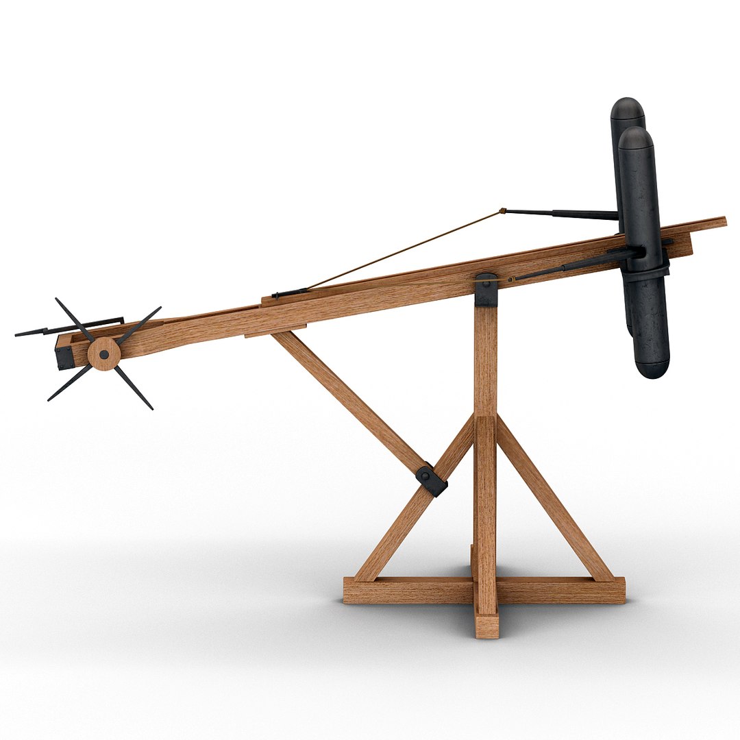 Roman Light Ballista 3d Model