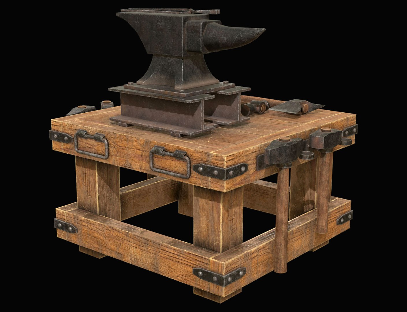 3D Anvil 3 - TurboSquid 2302881
