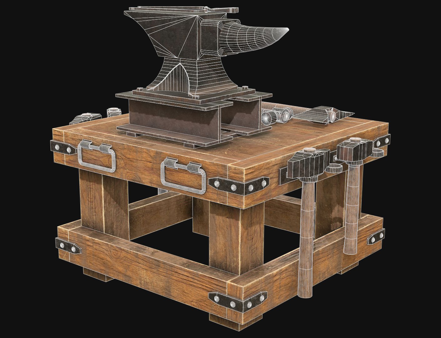 3D Anvil 3 - TurboSquid 2302881
