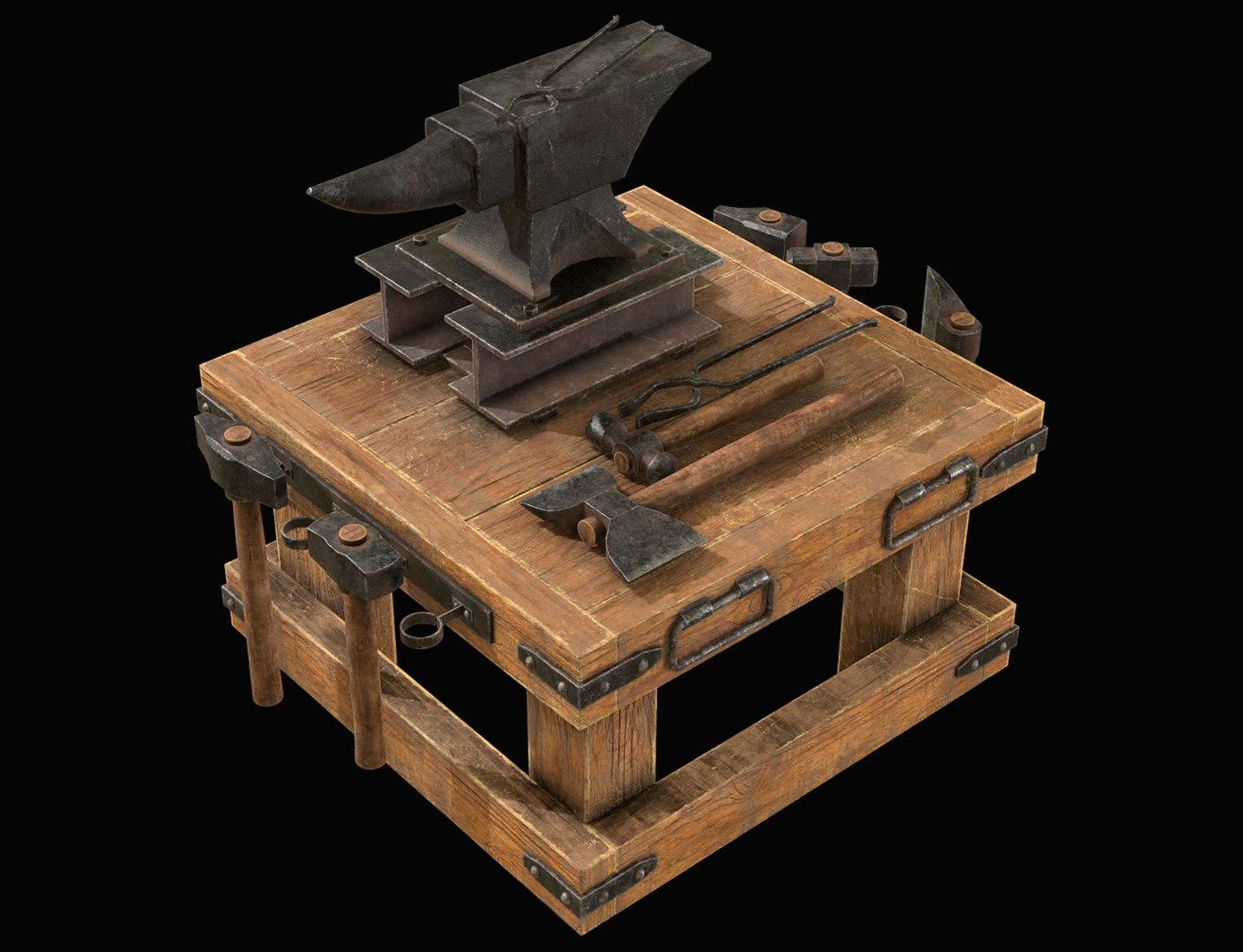 3D Anvil 3 - TurboSquid 2302881