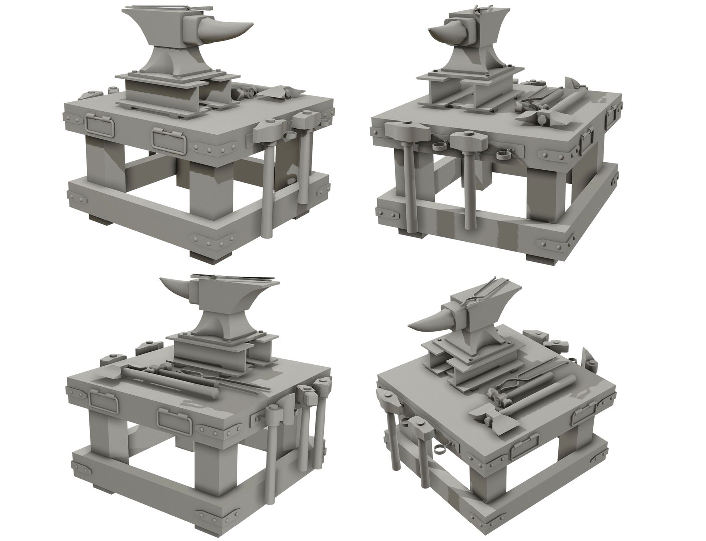 3D Anvil 3 - TurboSquid 2302881