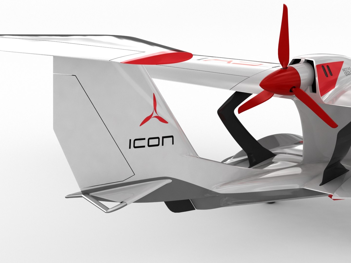 wings folded 3d obj