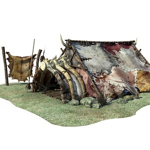 Orc Farmhouse Fantasy House Max