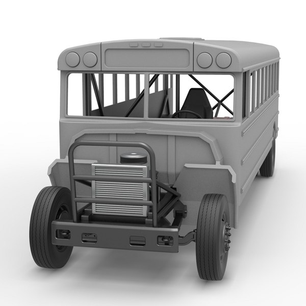 School Bus STL Models for Download | TurboSquid