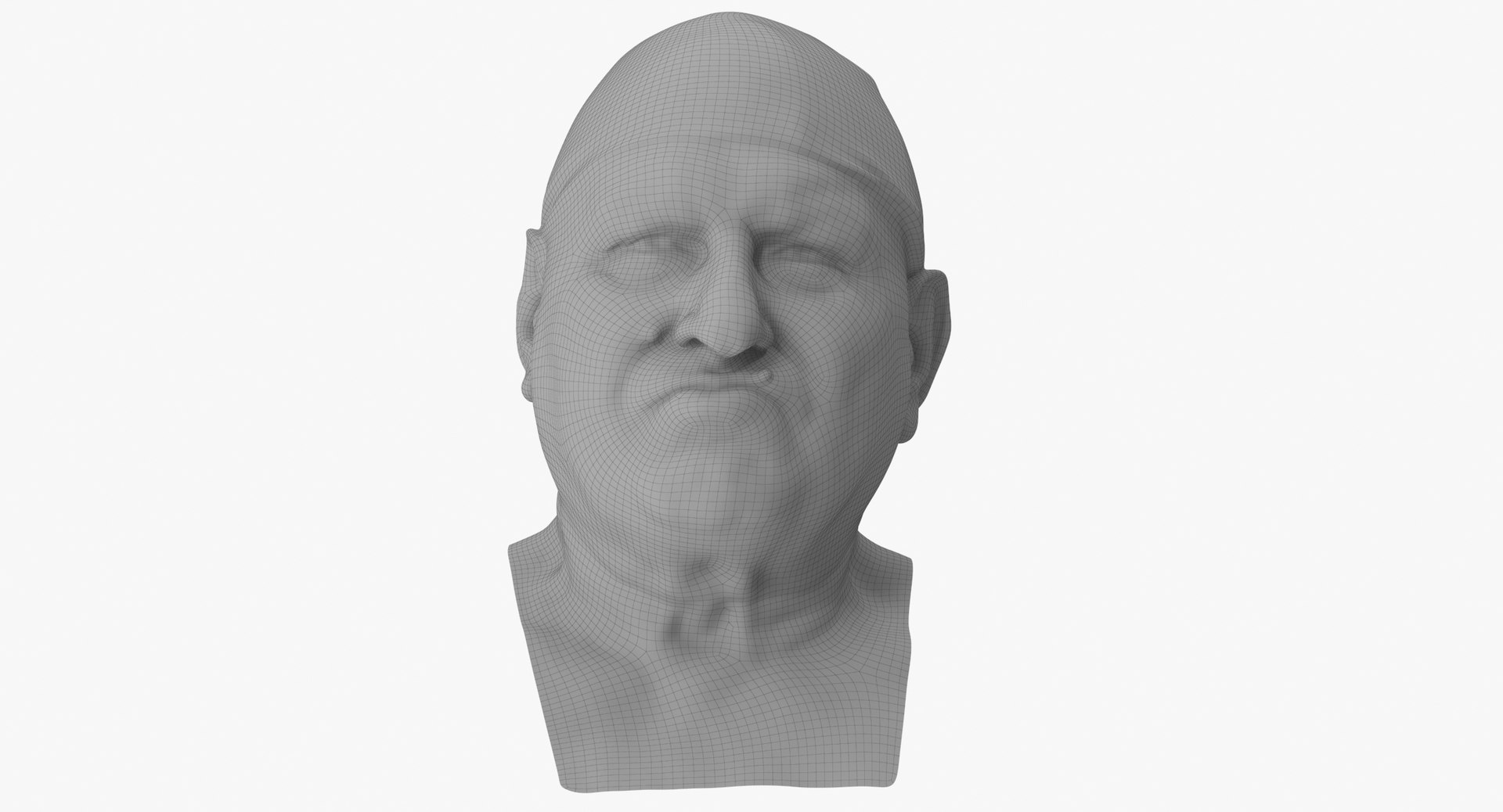 Homer Human Head Dimpler AU14 Clean Scan 3D Model - TurboSquid 1740171