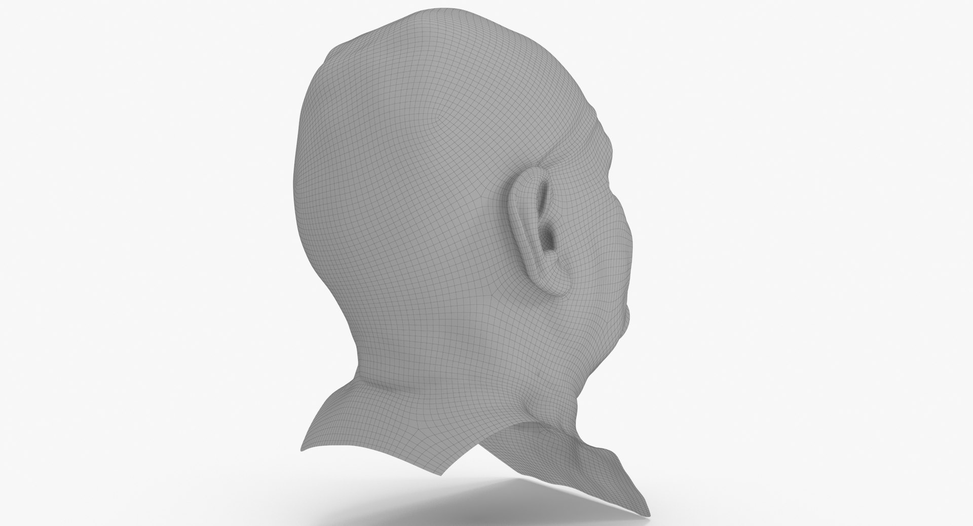 Homer Human Head Dimpler AU14 Clean Scan 3D Model - TurboSquid 1740171