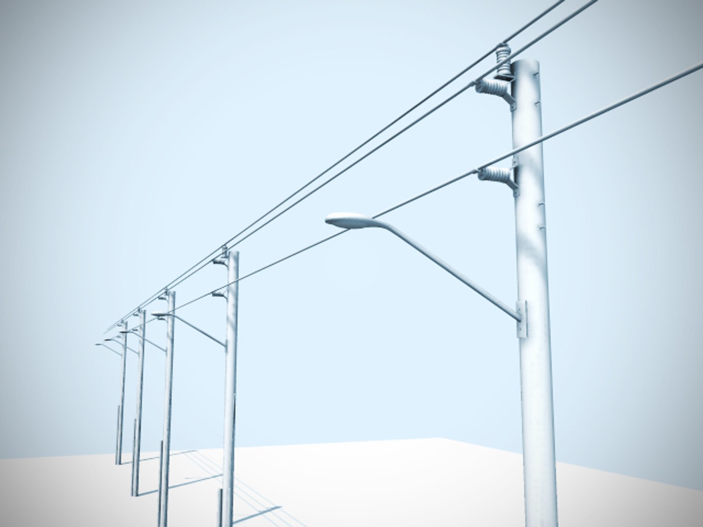 3d Model Power Line