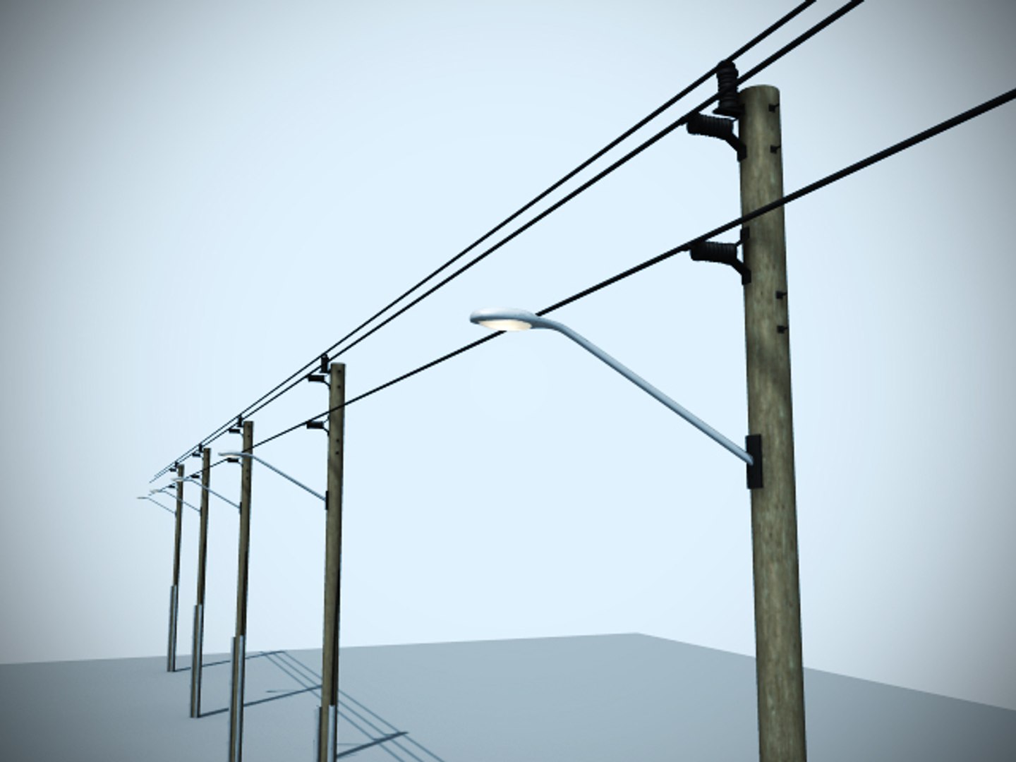 3d Model Power Line