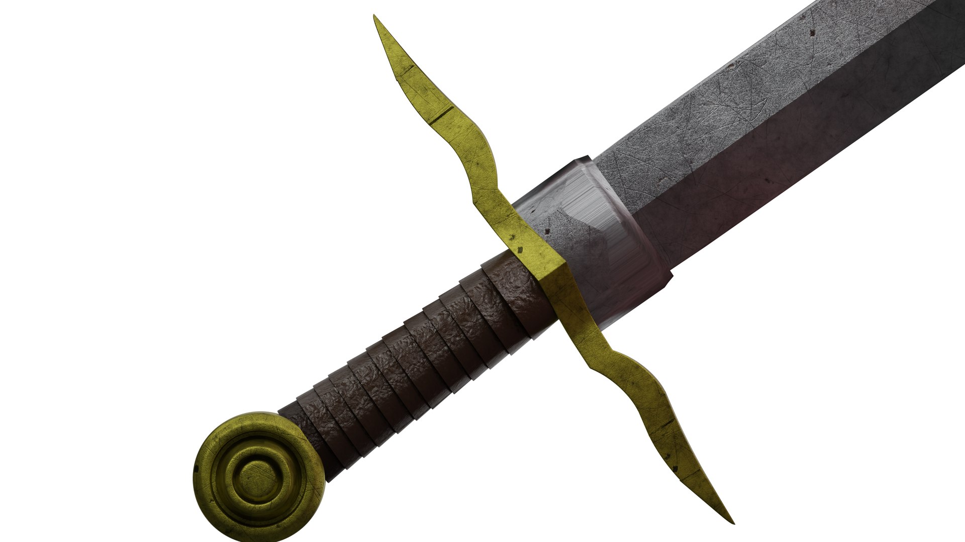 Medieval Fantasy Sword Game High Poly 3D Model 3D - TurboSquid 2412203