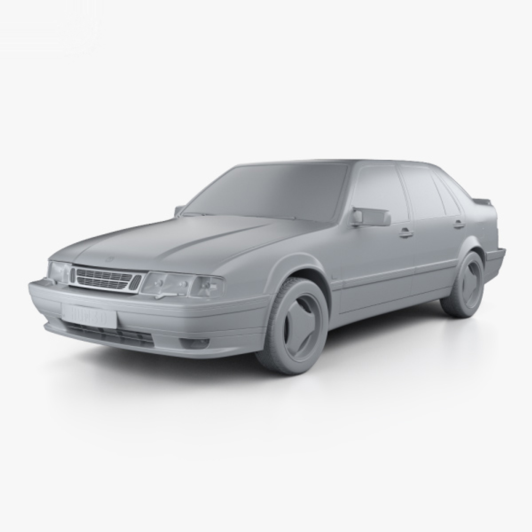 modelo 3d Saab 9000 Aero 1993 - TurboSquid 1550248