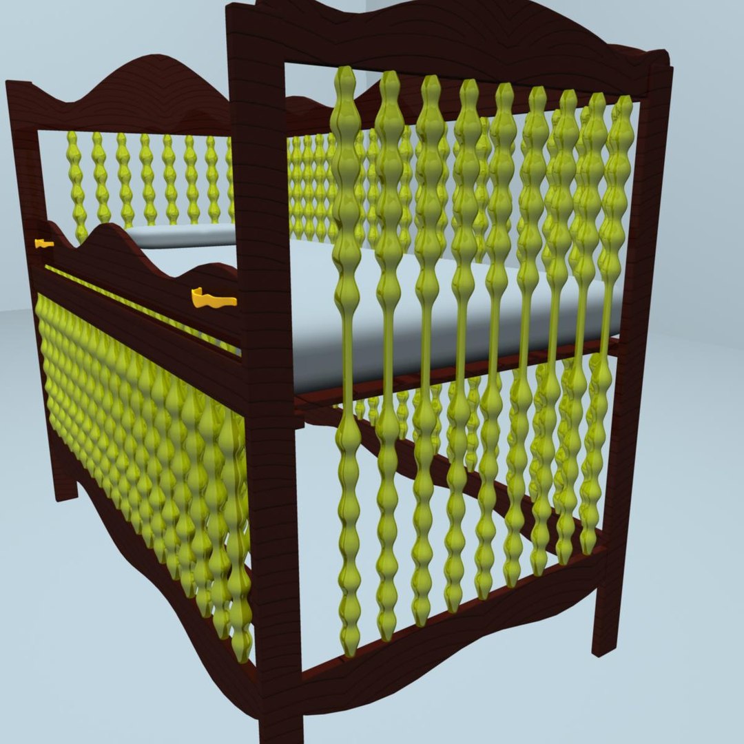 3d Baby Crib
