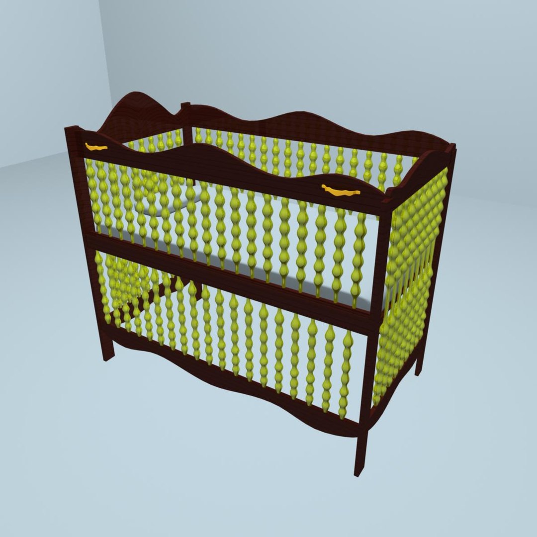 3d Baby Crib