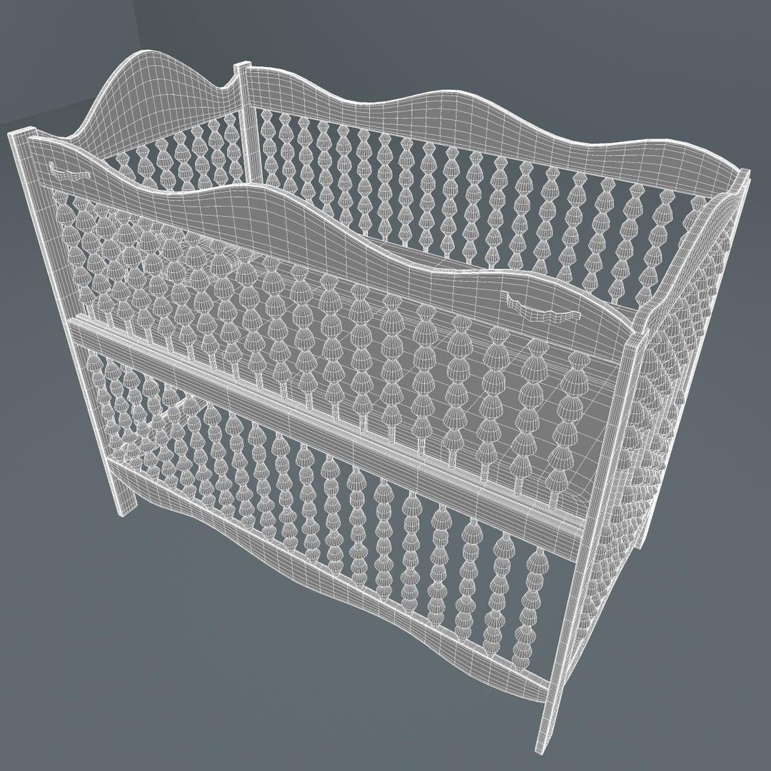 3d Baby Crib