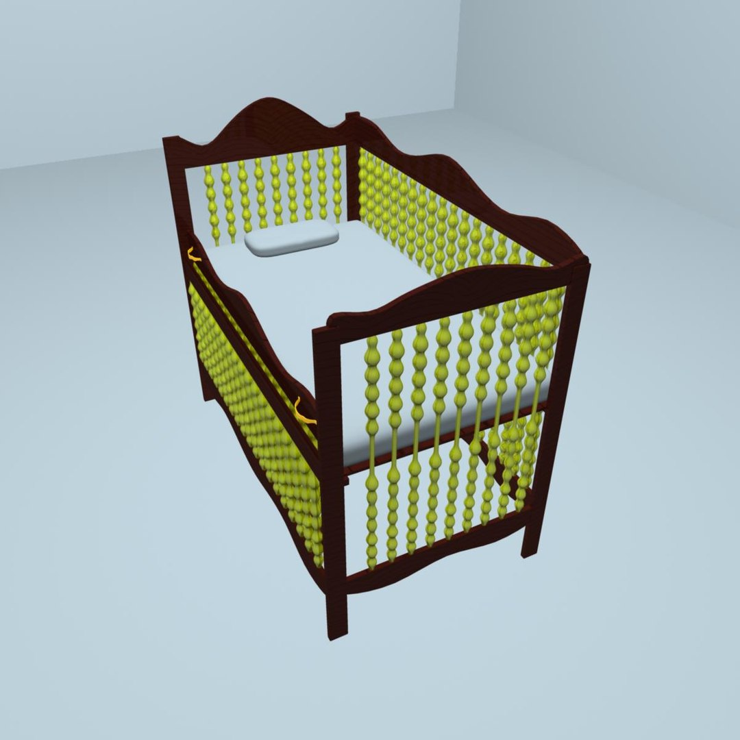 3d Baby Crib