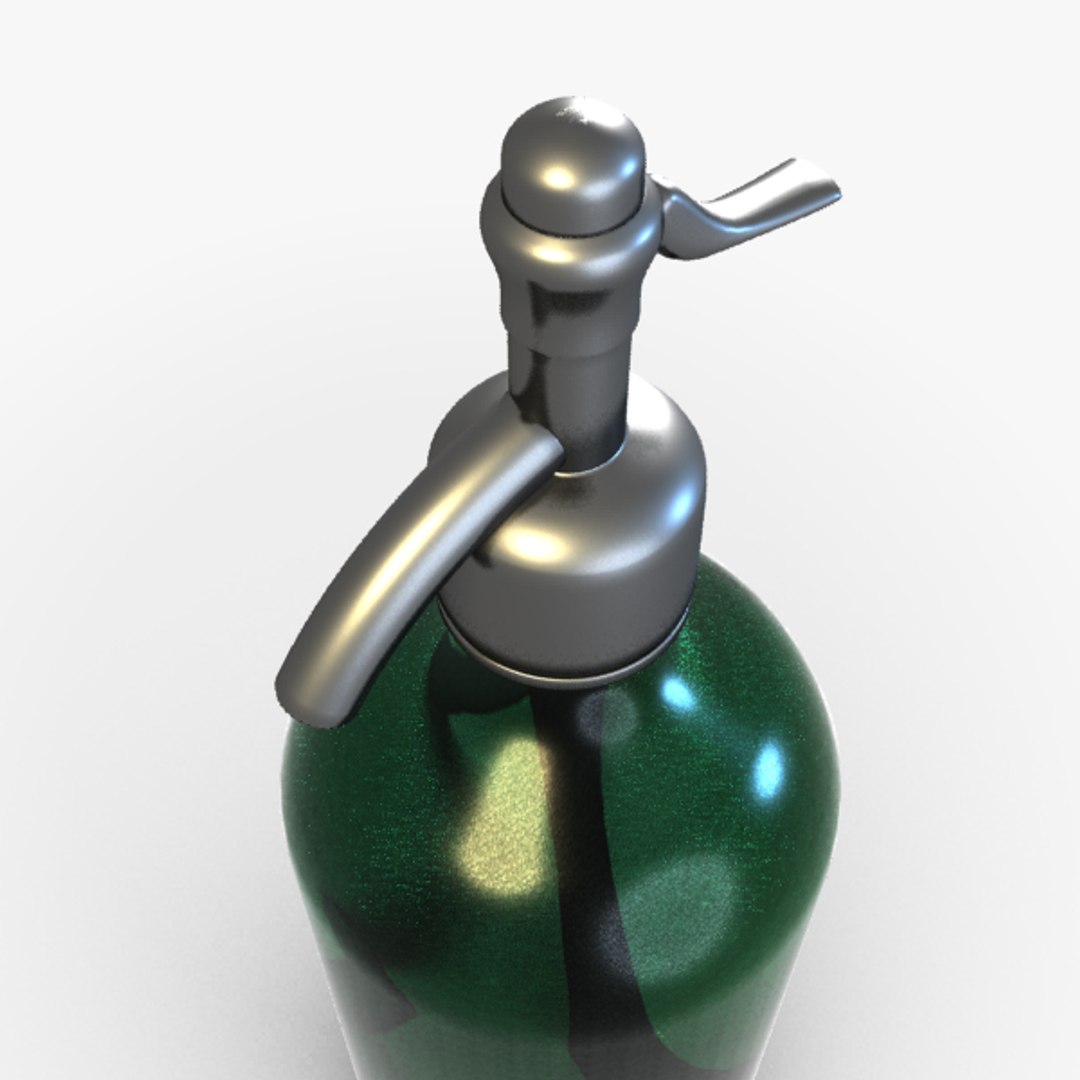 3d Soda Siphon Model