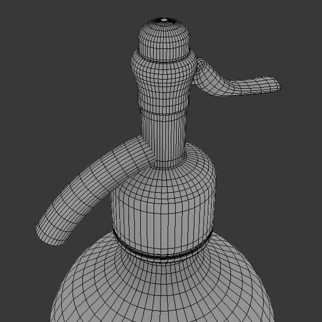 3d Soda Siphon Model
