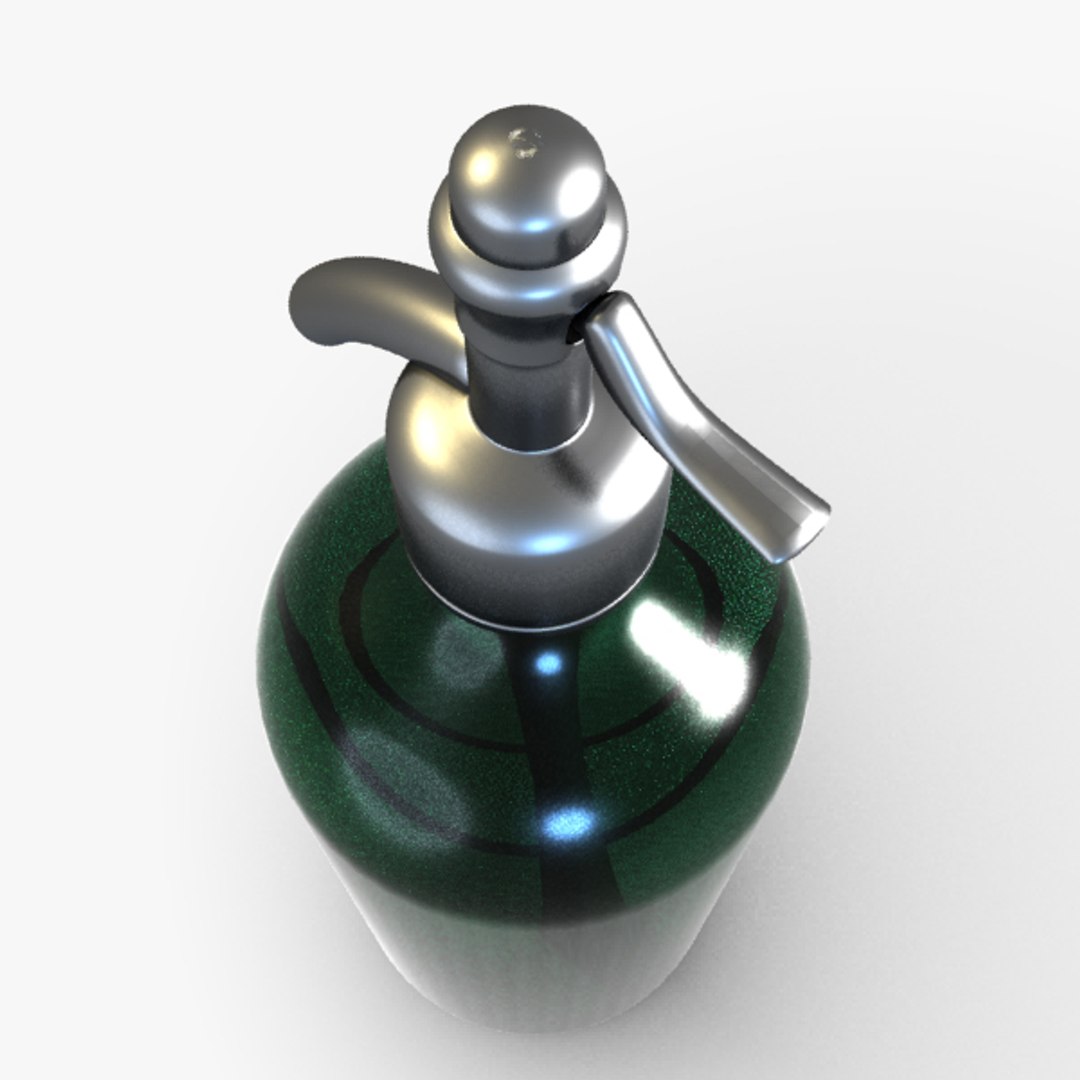 3d Soda Siphon Model