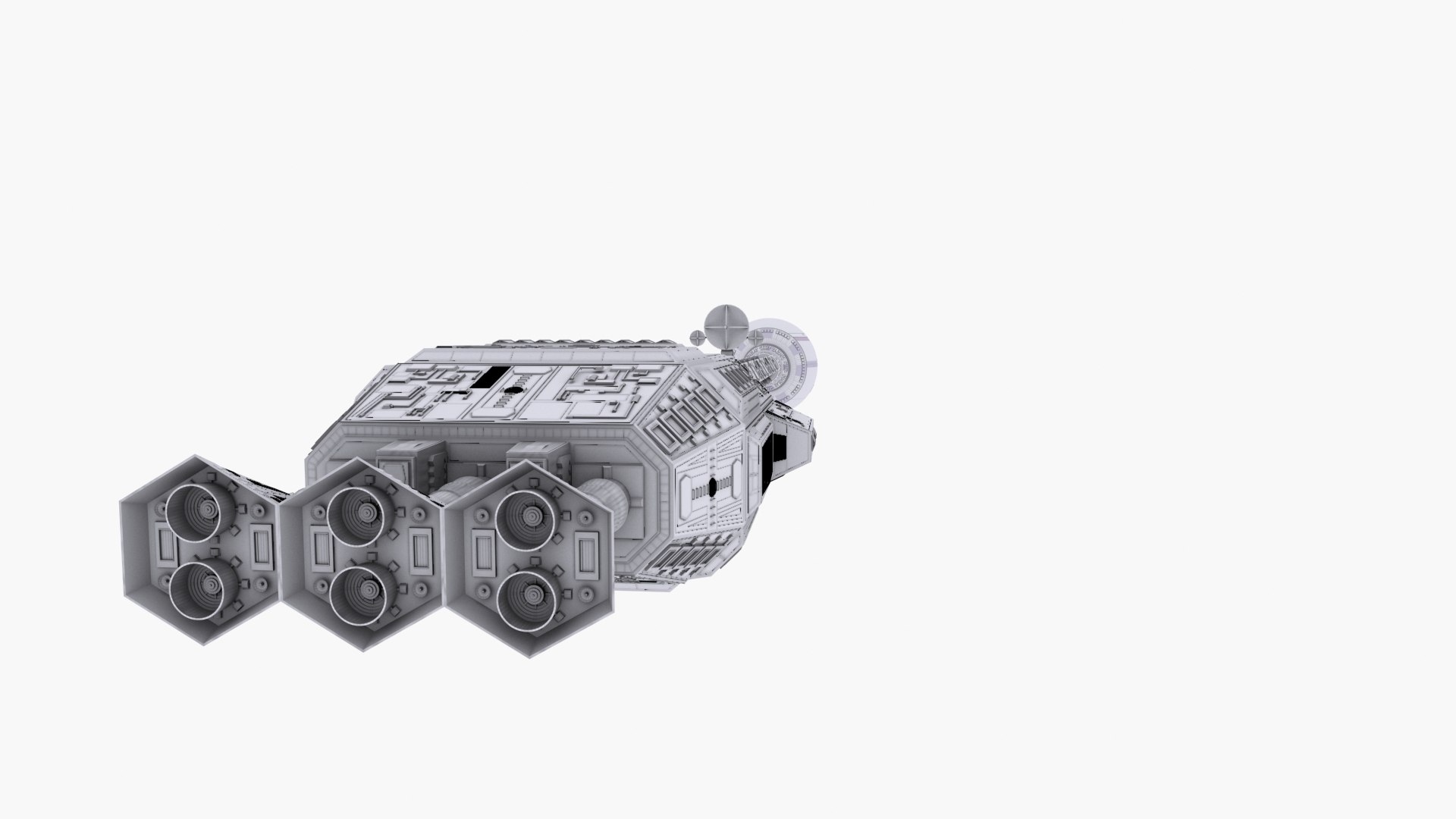 3D 2001 Discovery Model - TurboSquid 2362766