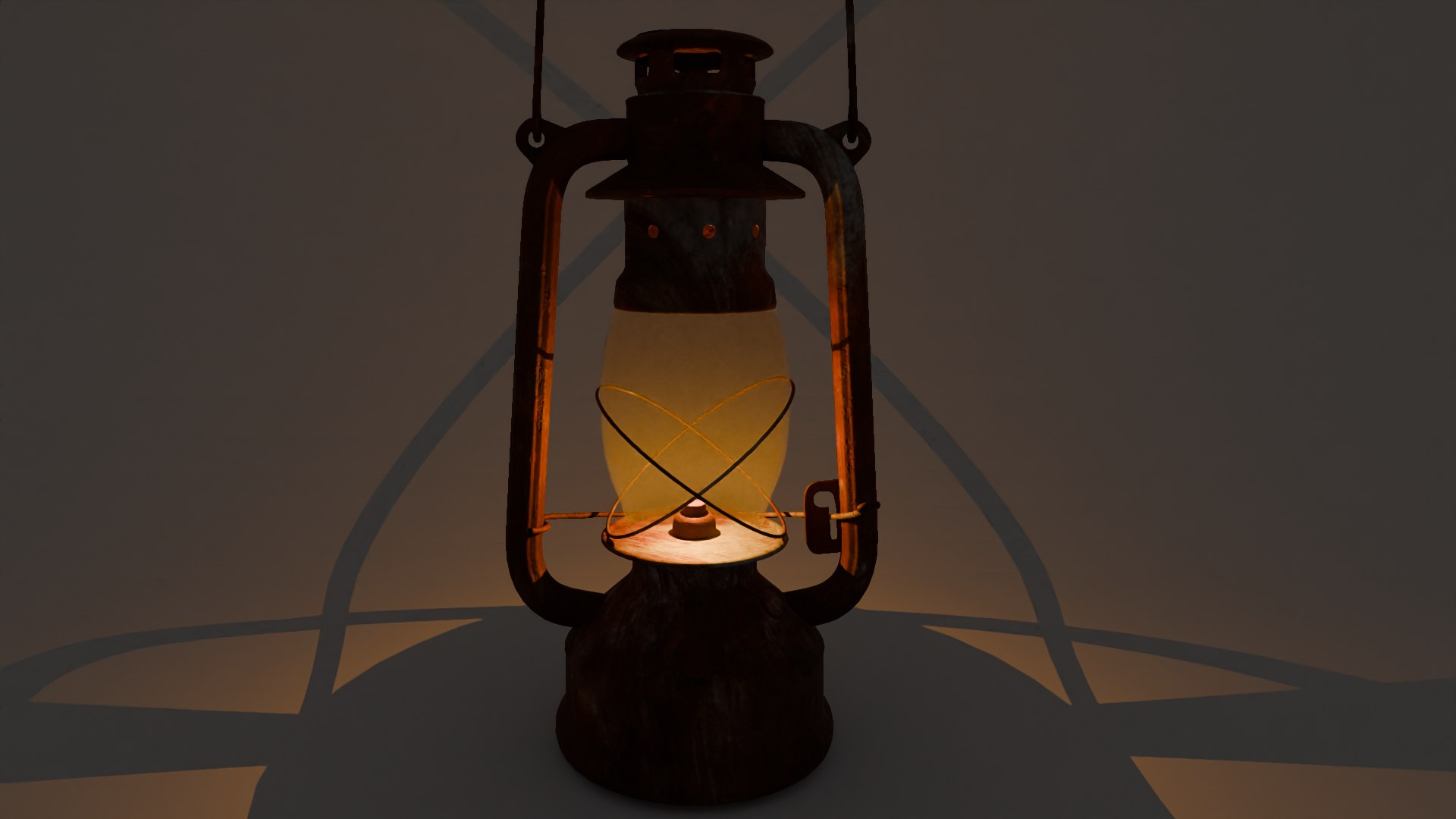 Rusty Lamp - 3D Asset 3D Model - TurboSquid 2268530