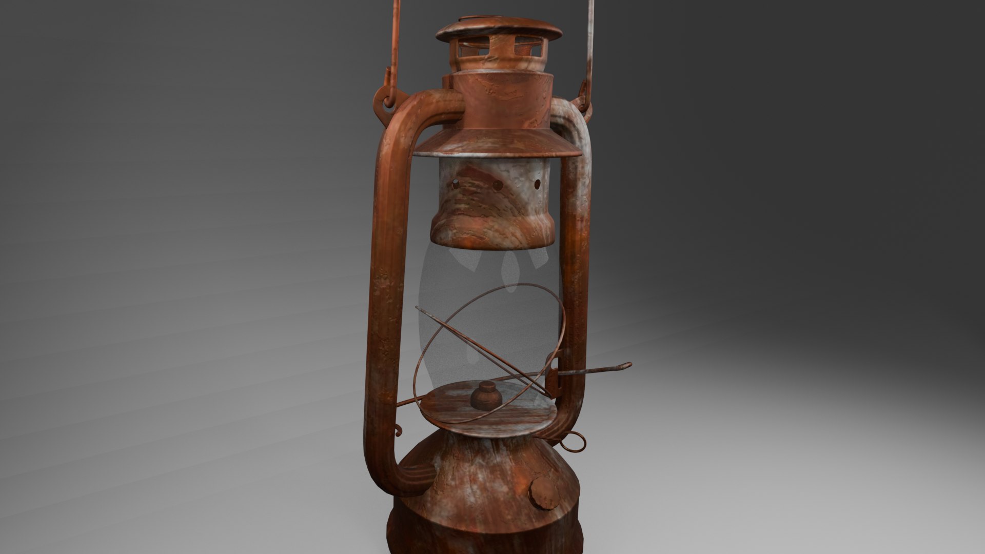 Rusty Lamp - 3D Asset 3D Model - TurboSquid 2268530