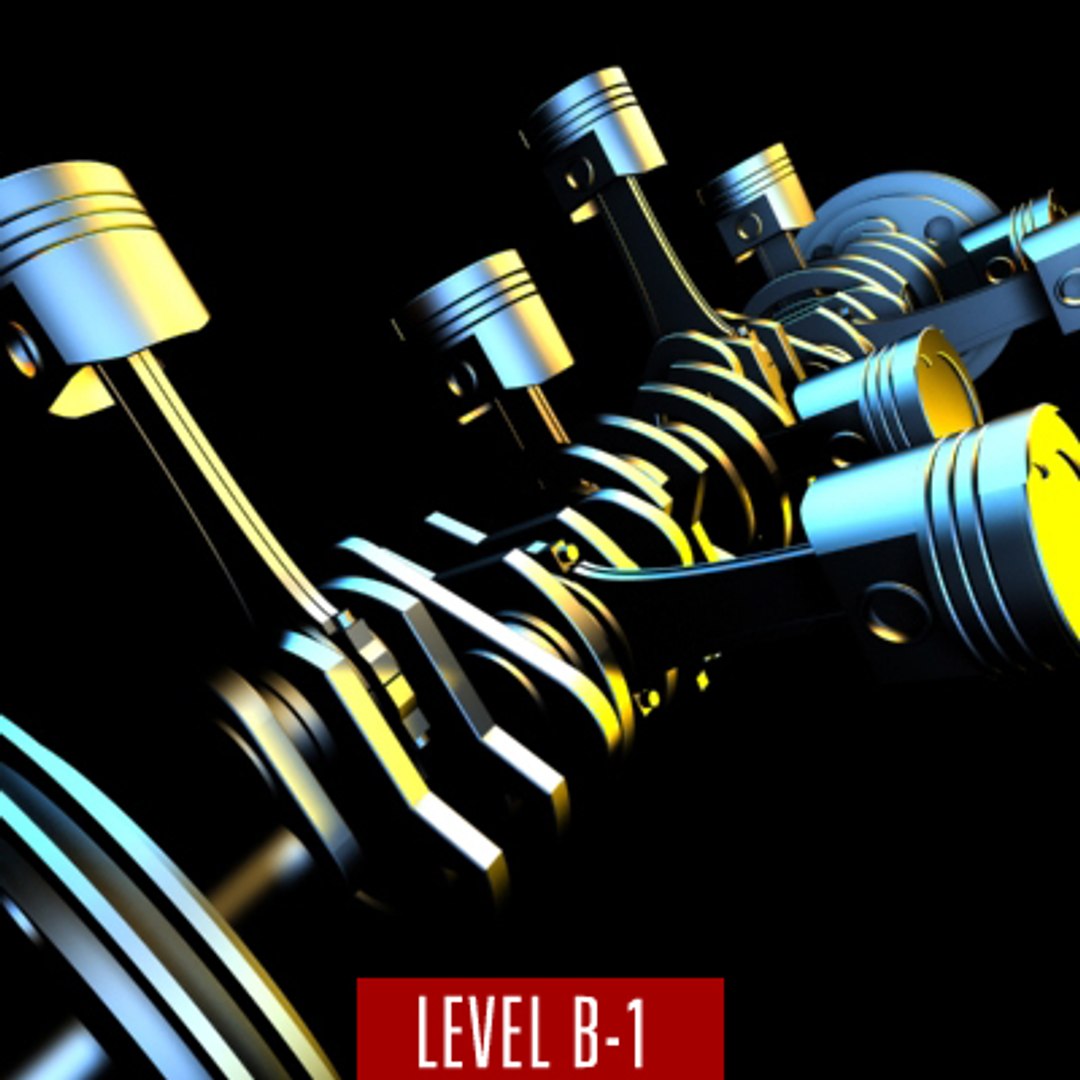 3ds Cylinder Engine Cutaway Cuts