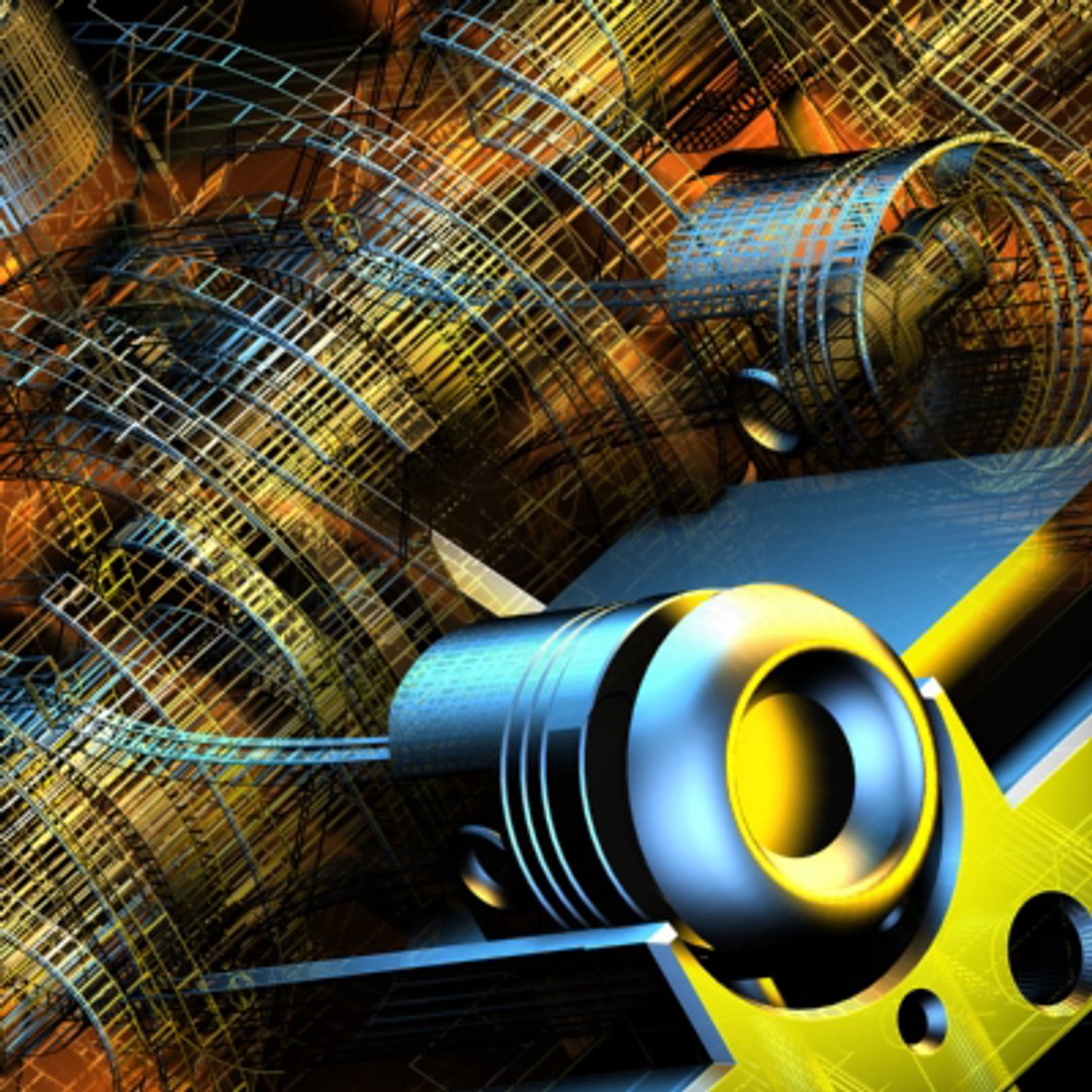 3ds Cylinder Engine Cutaway Cuts