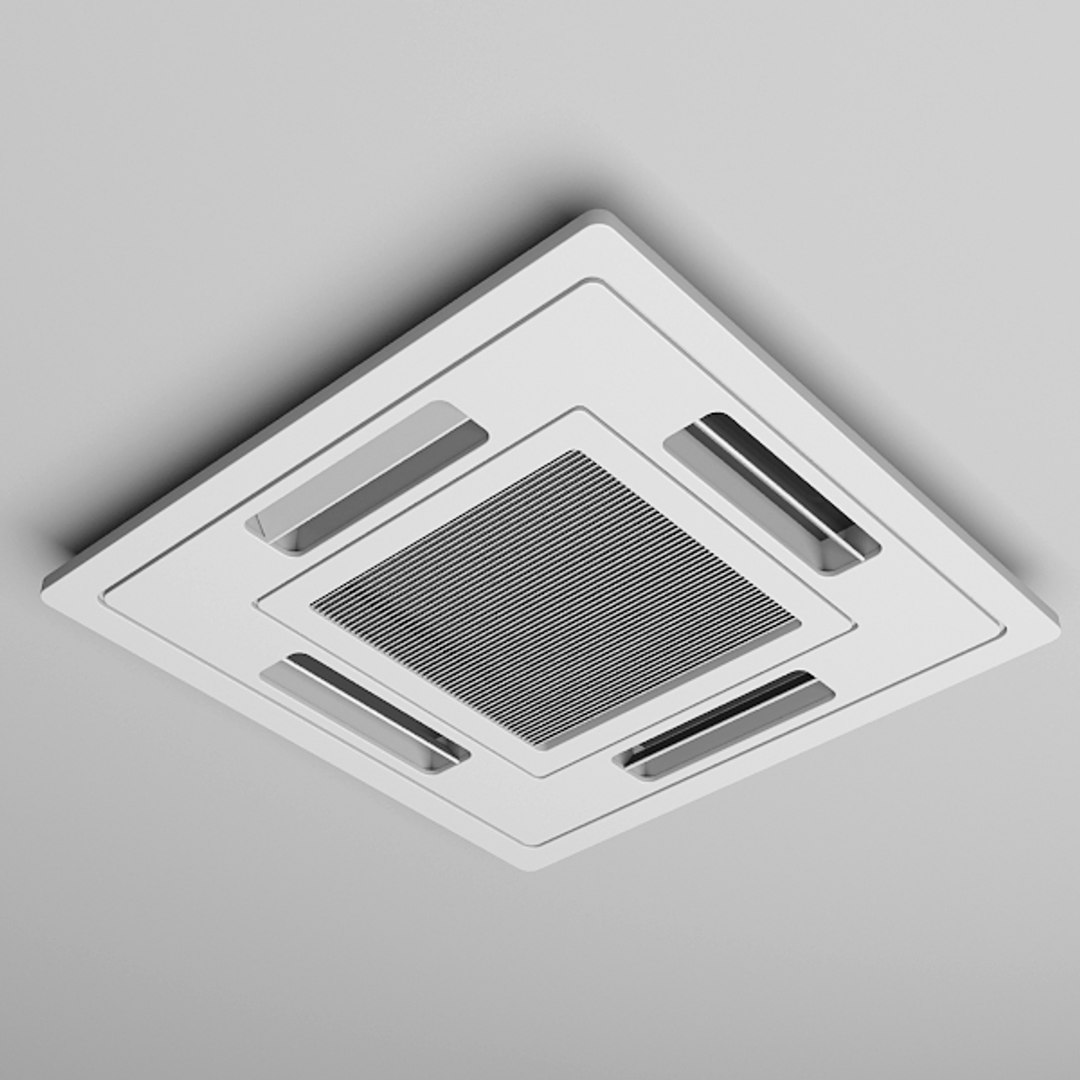 3ds Max Ceiling Vents