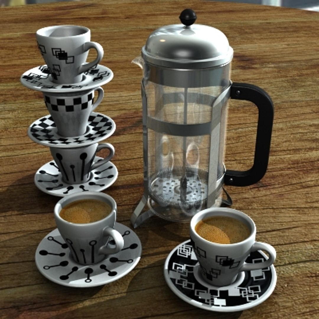 3d Model Coffee V3