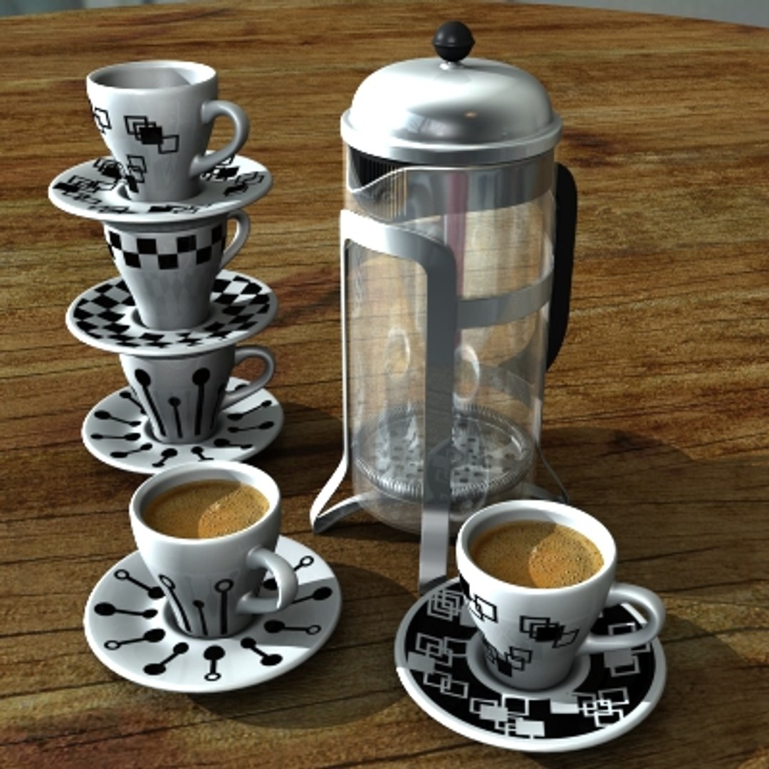 3d Model Coffee V3