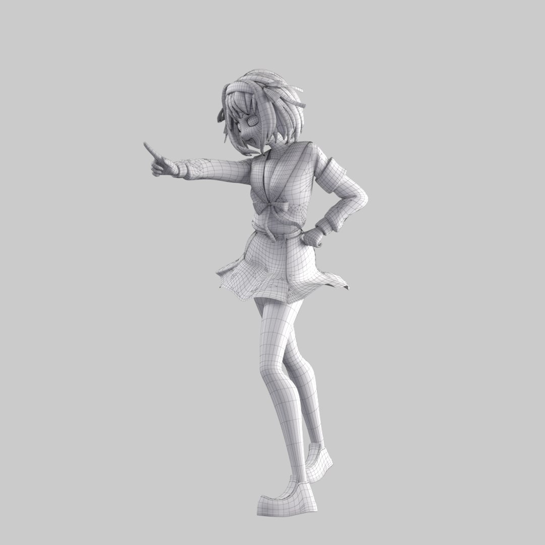 3d Model Haruhi